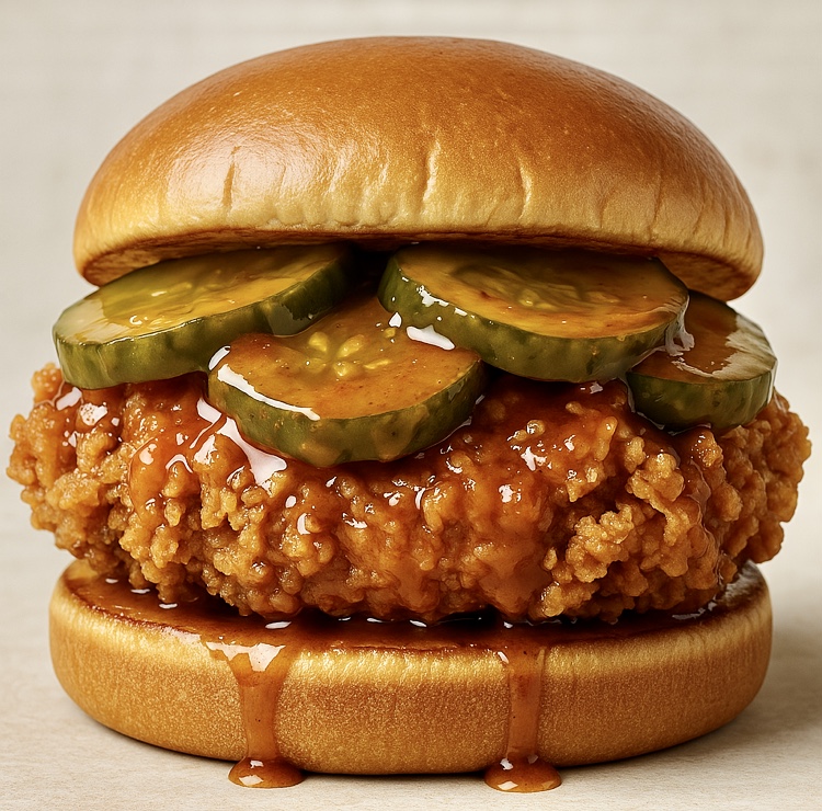 Ultimate Pickle Glaze Chicken Sandwich – Crispy & Tangy Delight - Tasty ...